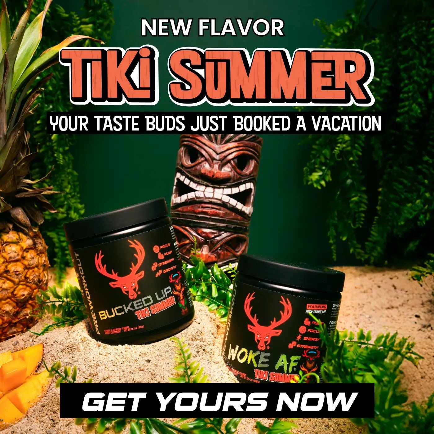 Bucked Up - Best PreWorkout, Supplements, Energy Drinks - Bucked Up