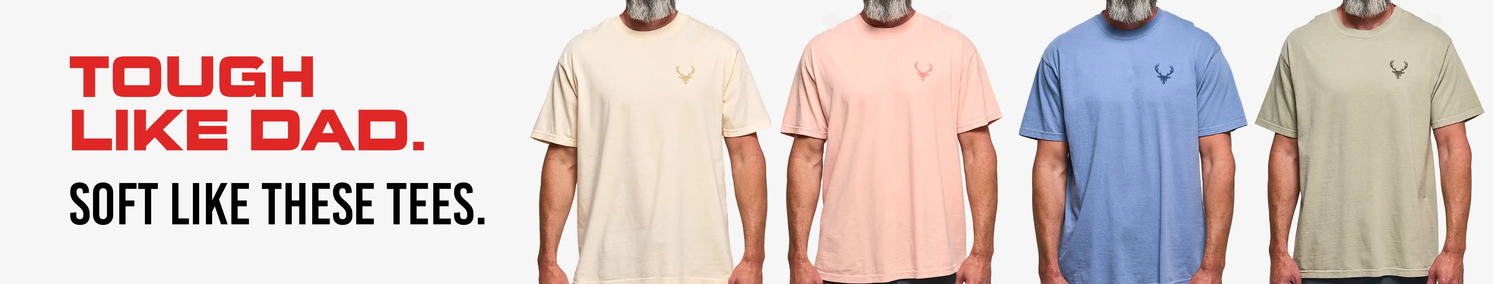 Best Buckin' Dad Apparel | Tees, Camo Hats & Patch Hats - Bucked Up