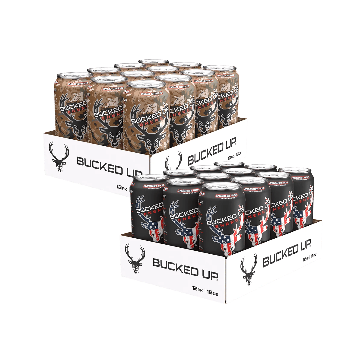 Bucked Up Energy (2 Cases / 24 Cans) - Bucked Up