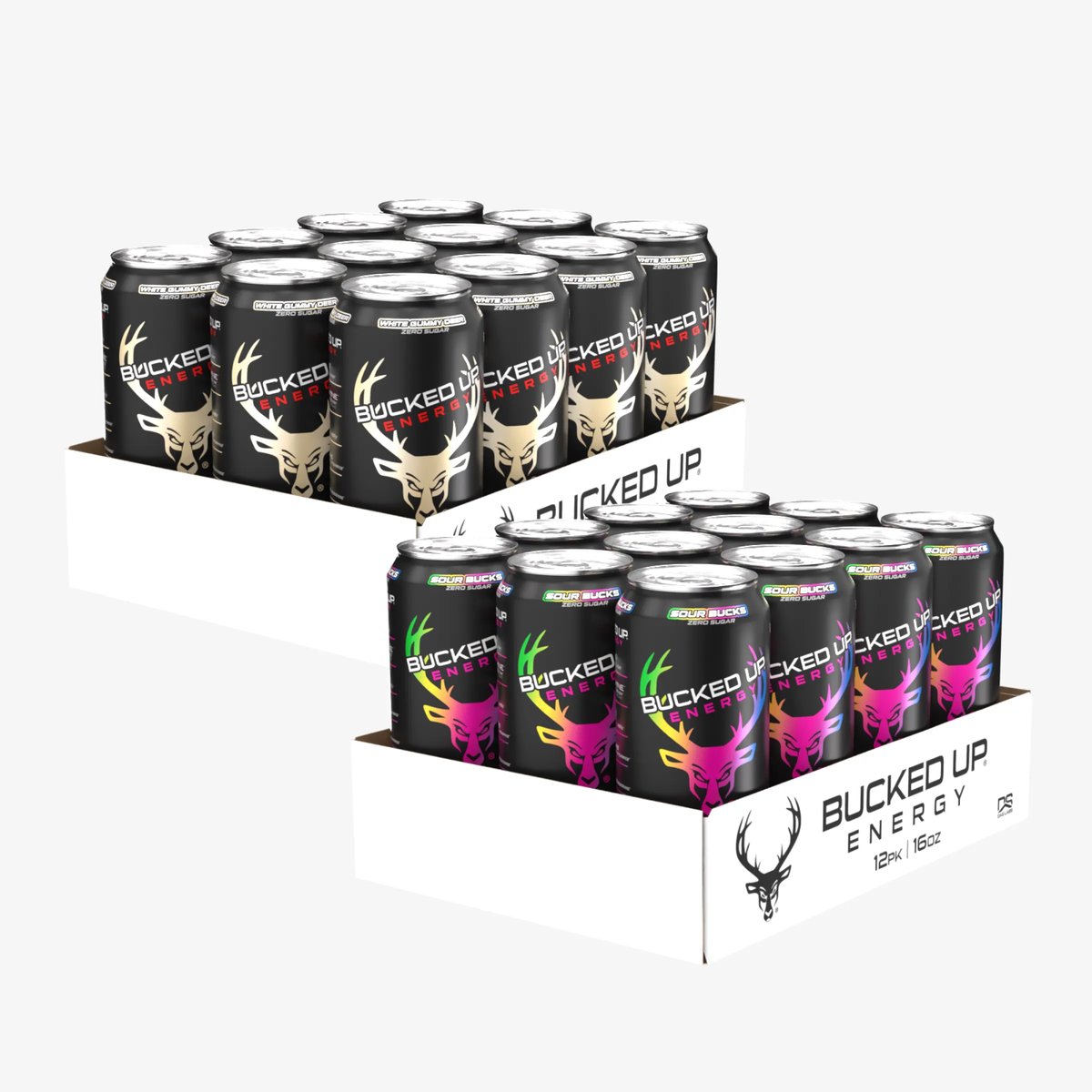 Bucked Up Energy Drink | 2 Cases (24 Cans) | Bucked Up - Bucked Up