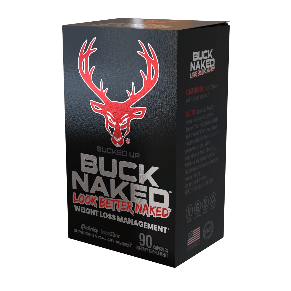 Buck Naked | Thermogenic Weight Management Supplement - Bucked Up