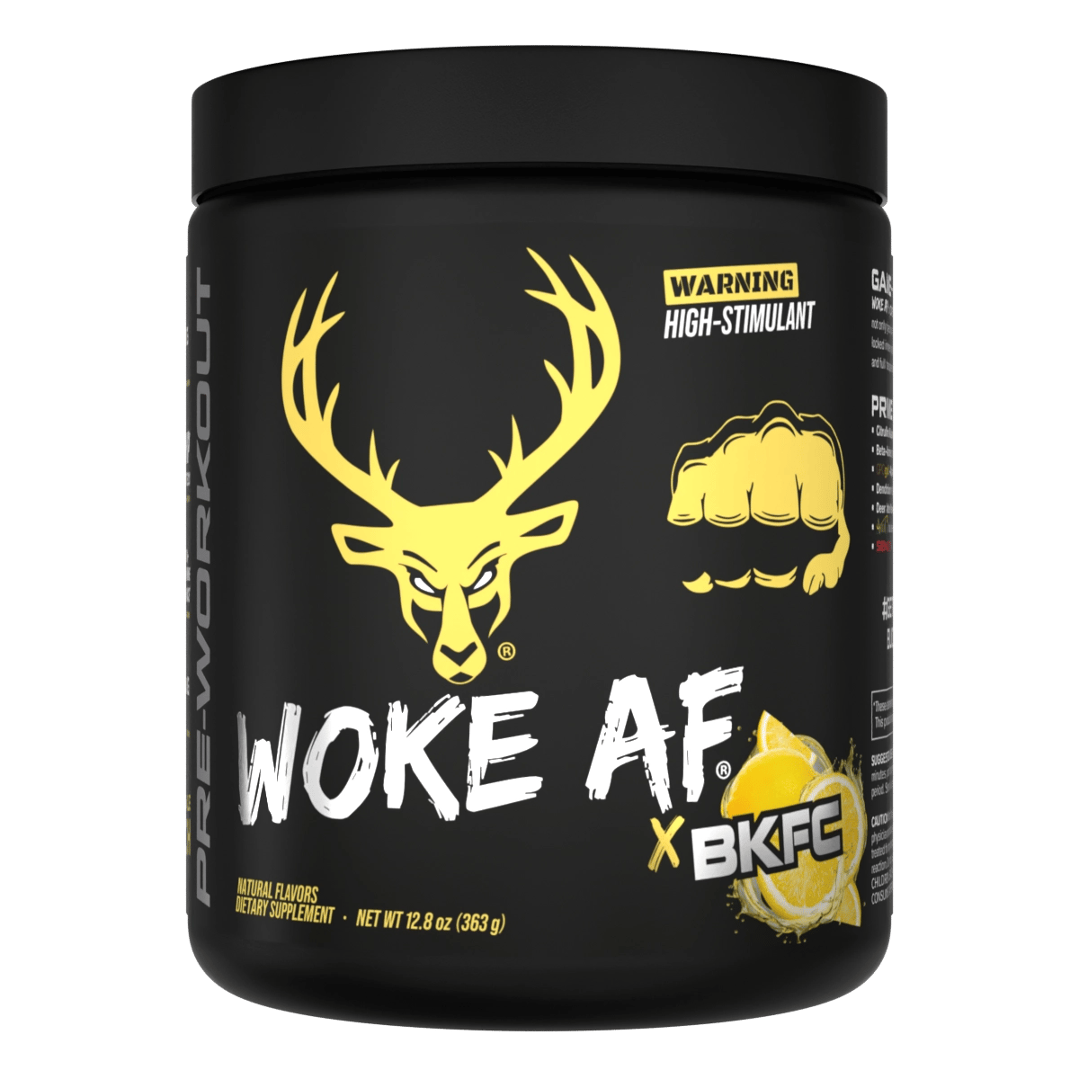 WOKE AF Pre-Workout BKFC | Bare Knuckle Punch - Bucked Up