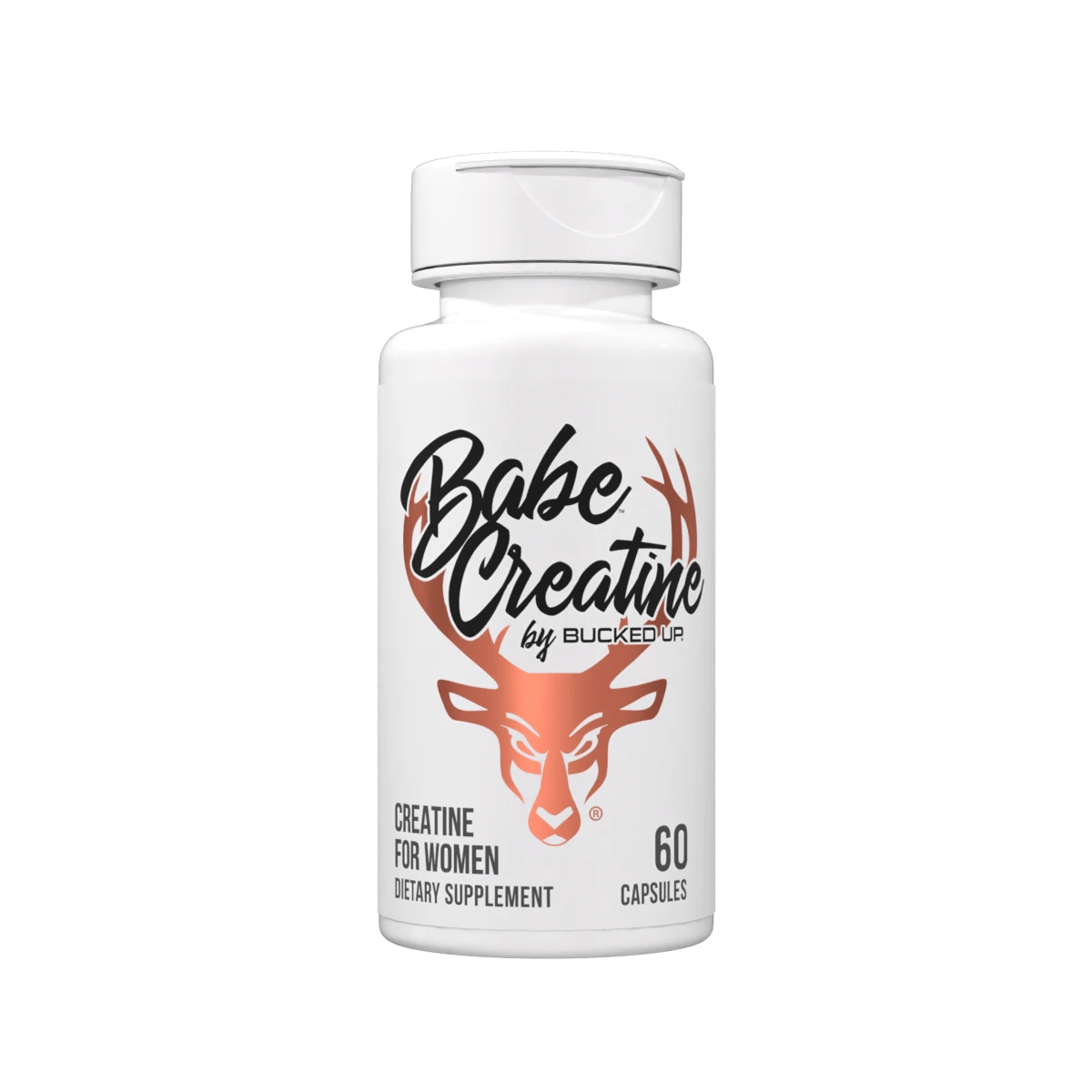Creatine Capsules for Women | Bloating-Free Strength & Recovery - Bucked Up