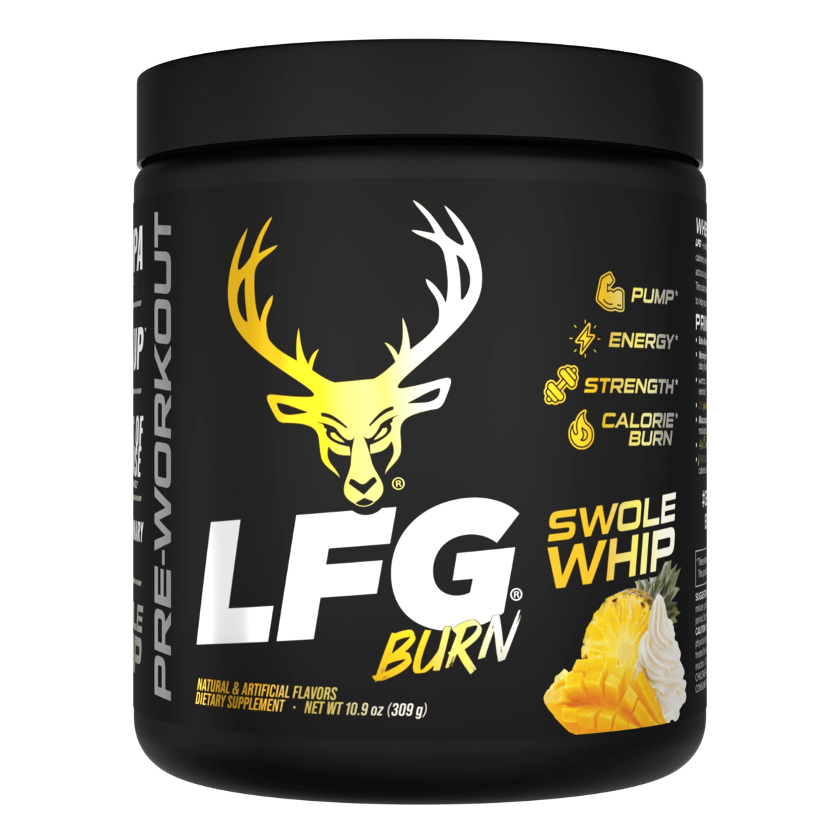 Swole Whip LFG Burn – Bucked Up Thermogenic Pre | Get Whipped ...