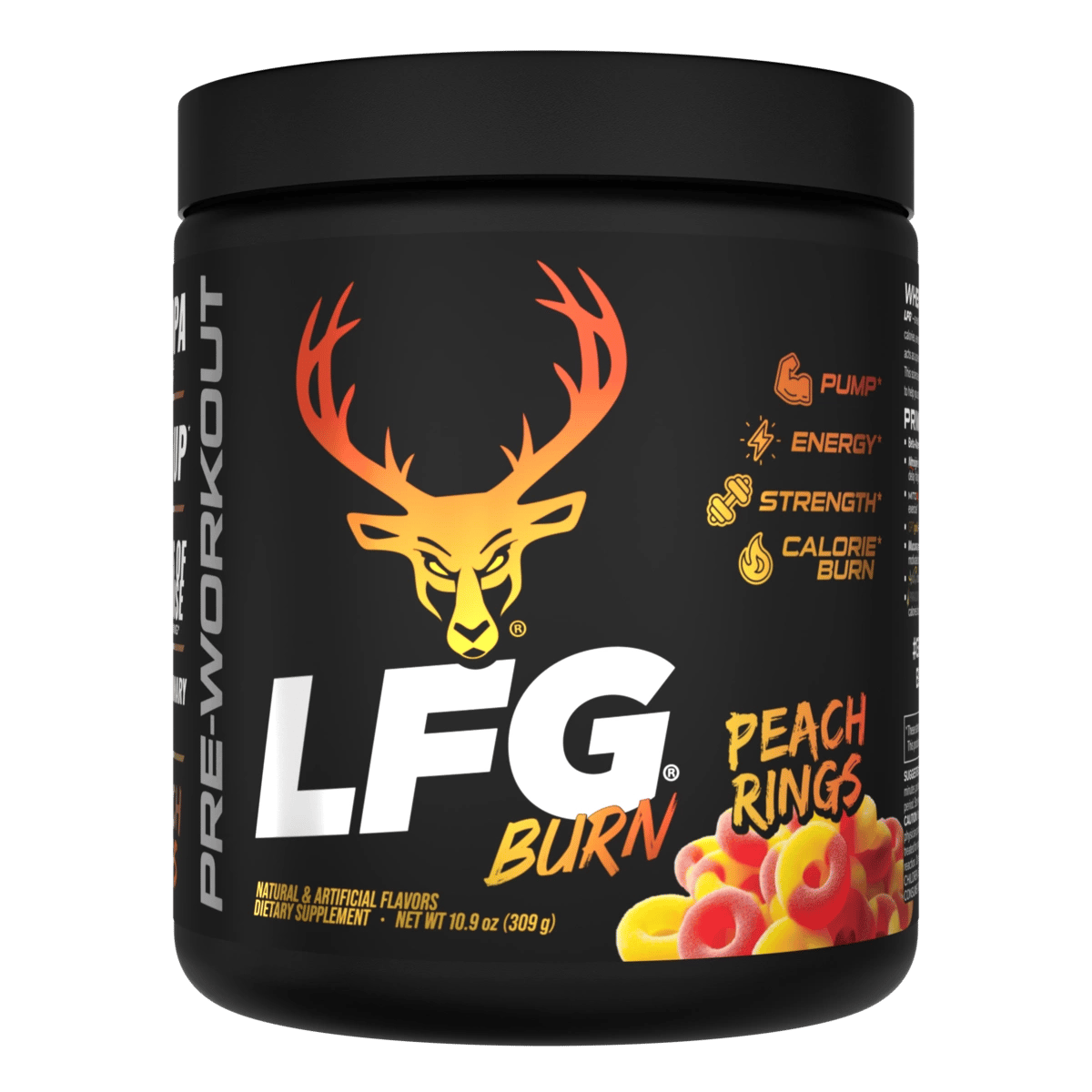 Peach Rings Thermogenic Pre-Workout | LFG by Bucked Up - Bucked Up