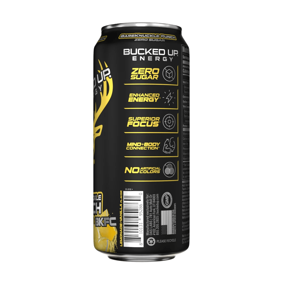 Bucked Up Energy (1 Case / 12 Cans) - Bucked Up