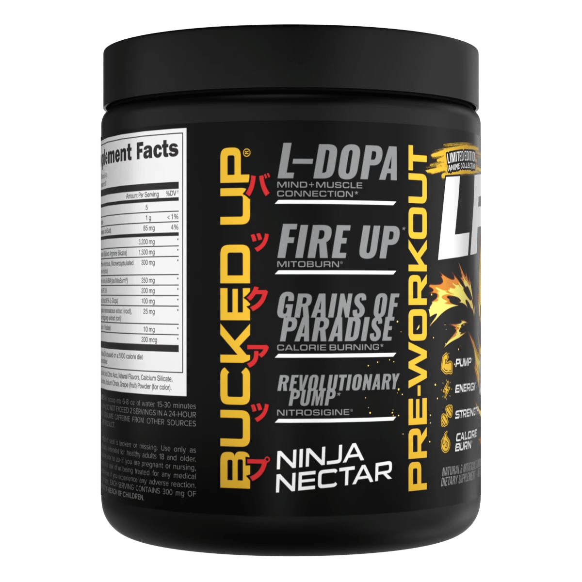 LFG Burn | Best Thermogenic Pre Workout for Weight Loss - Bucked Up
