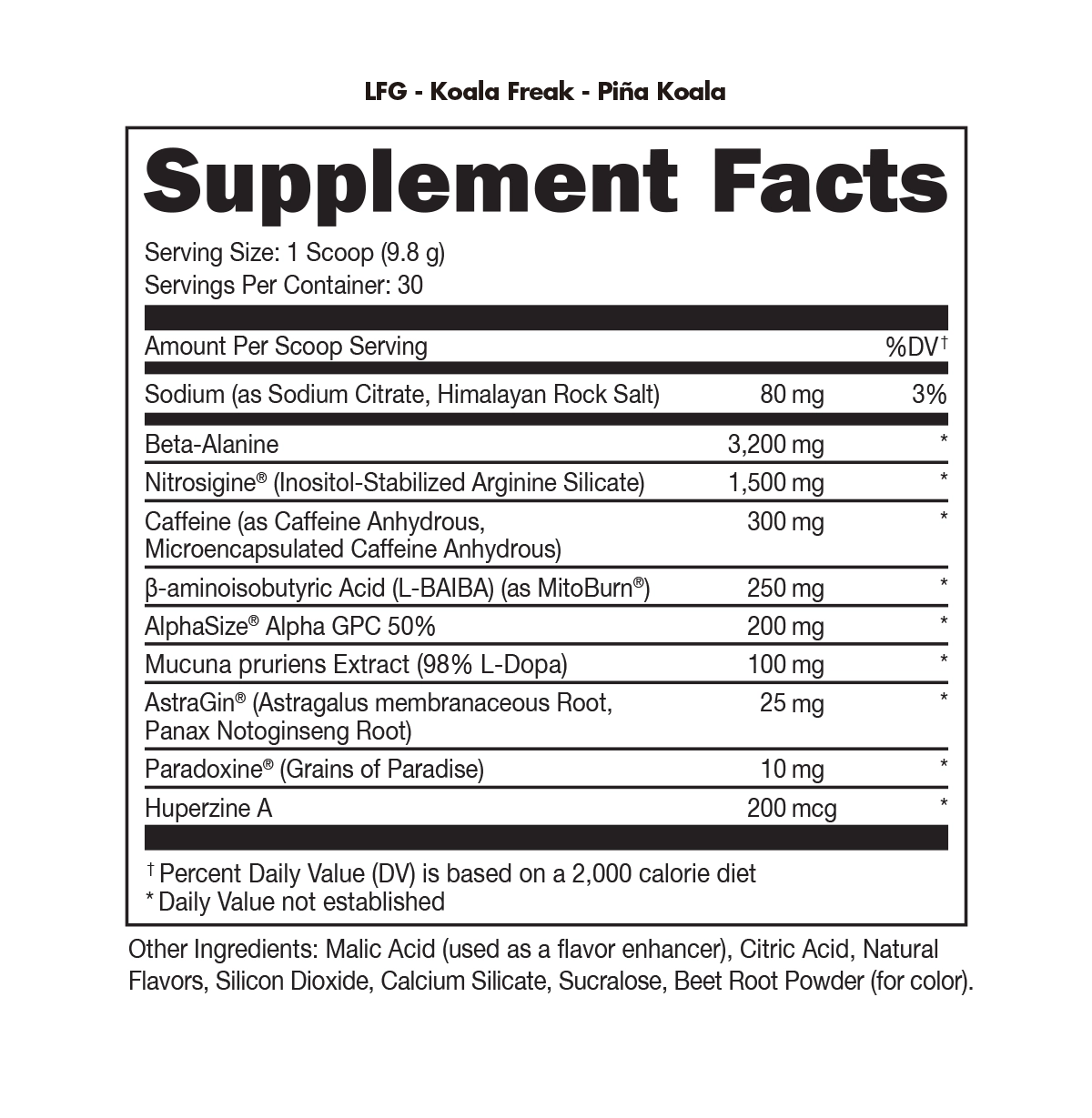 LFG Burn | Best Thermogenic Pre Workout for Weight Loss - Bucked Up