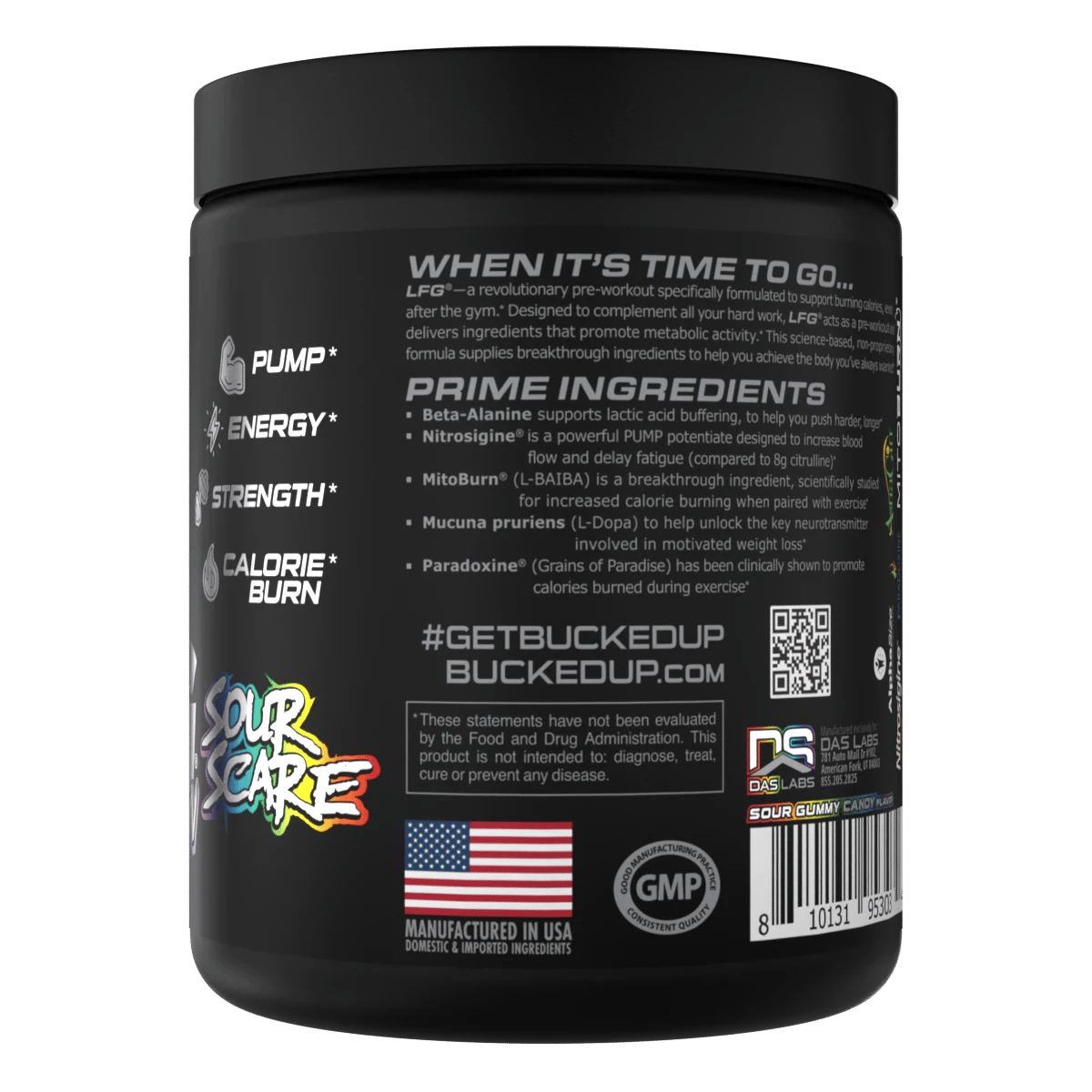 LFG Burn | Best Thermogenic Pre Workout for Weight Loss - Bucked Up