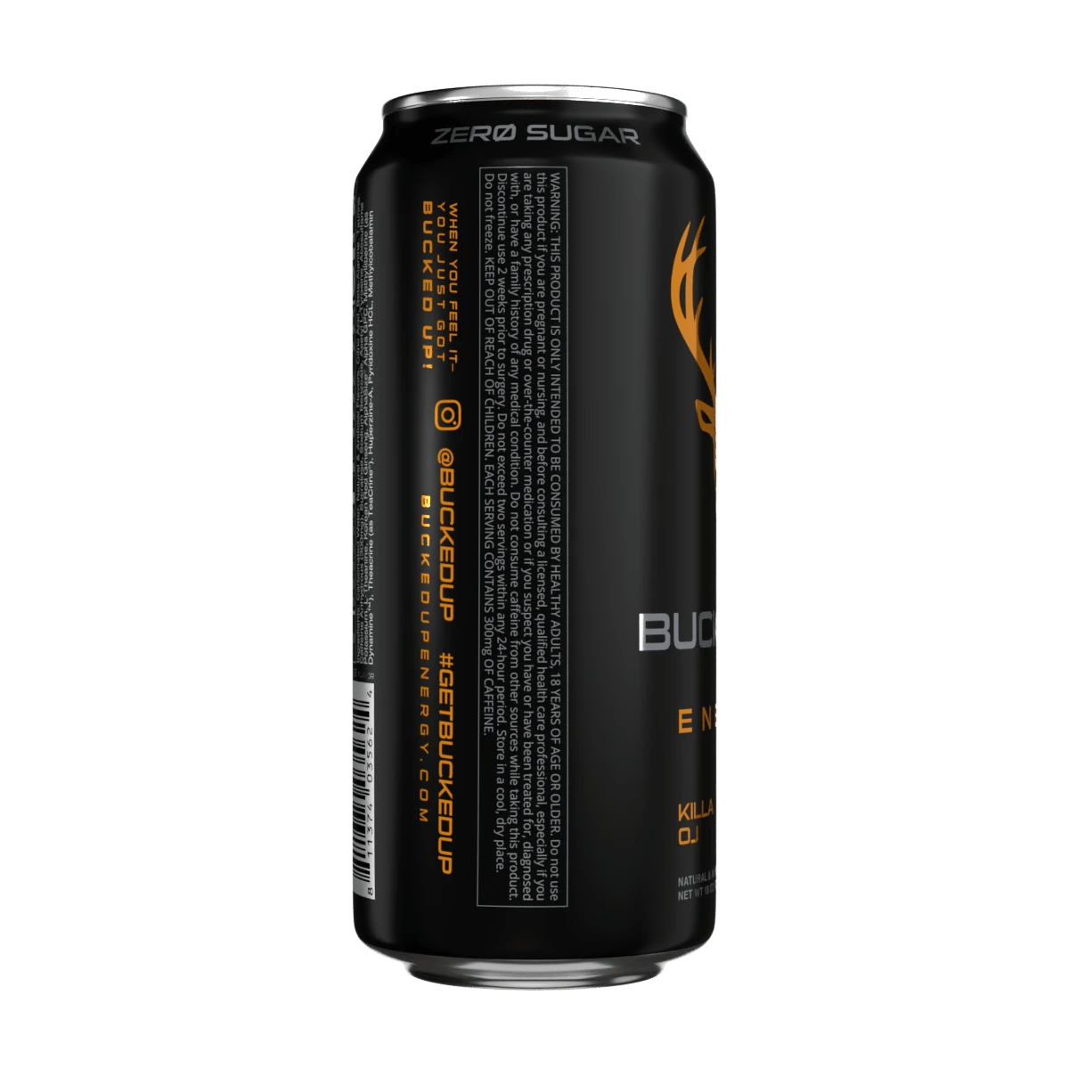 Bucked Up Energy (1 Case / 12 Cans) - Bucked Up