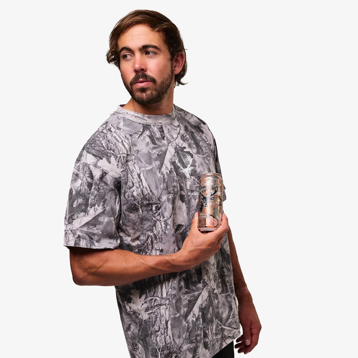 Boxy Camo T-Shirt | Relaxed Fit Pump Cover & Streetwear Tee | Bucked Up ...