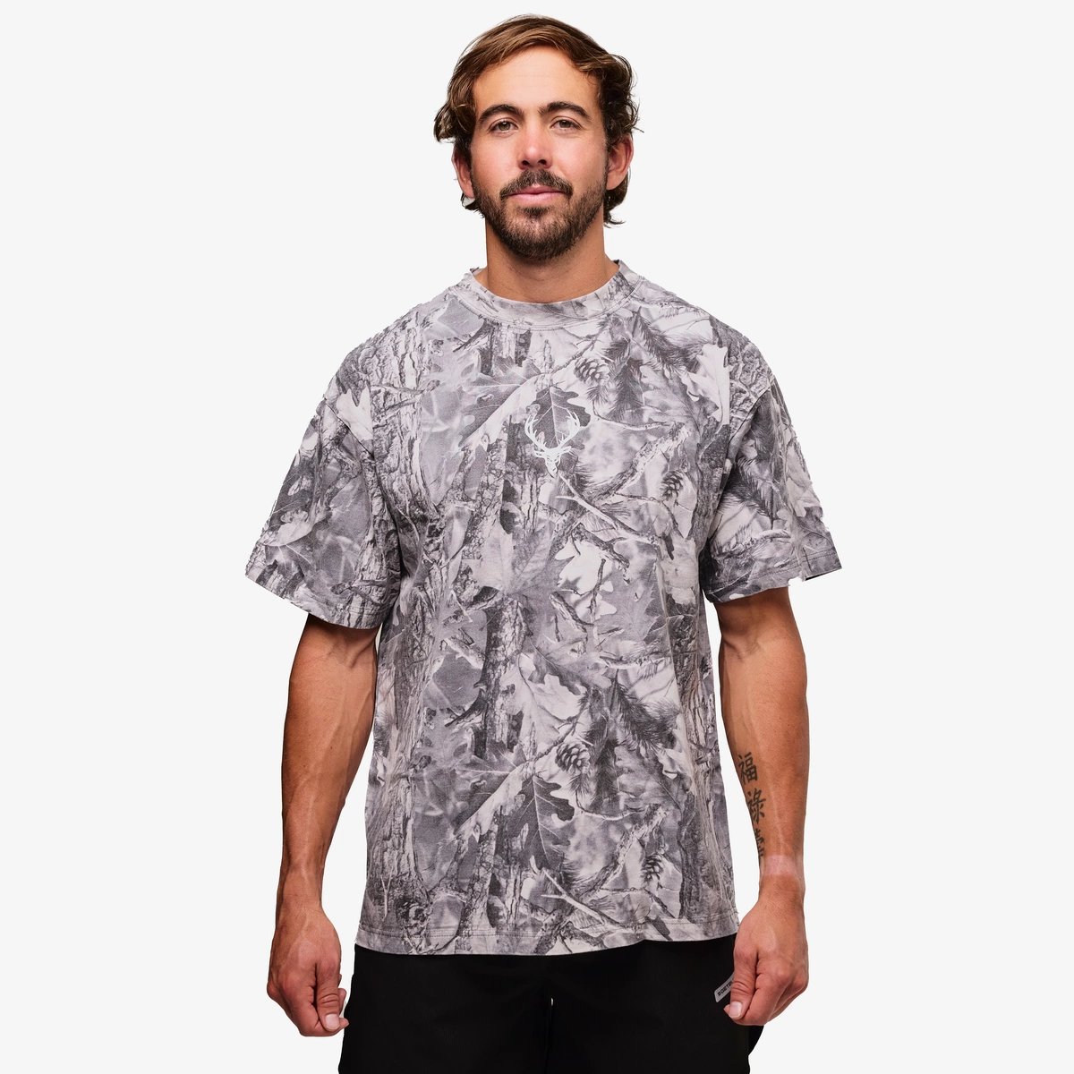 Boxy Camo T-Shirt | Relaxed Fit Pump Cover & Streetwear Tee | Bucked Up ...