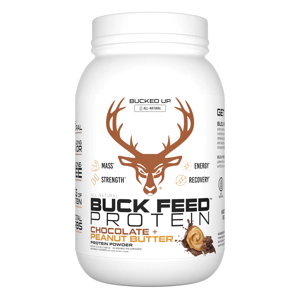 Buck Feed All-Natural Protein - Bucked Up