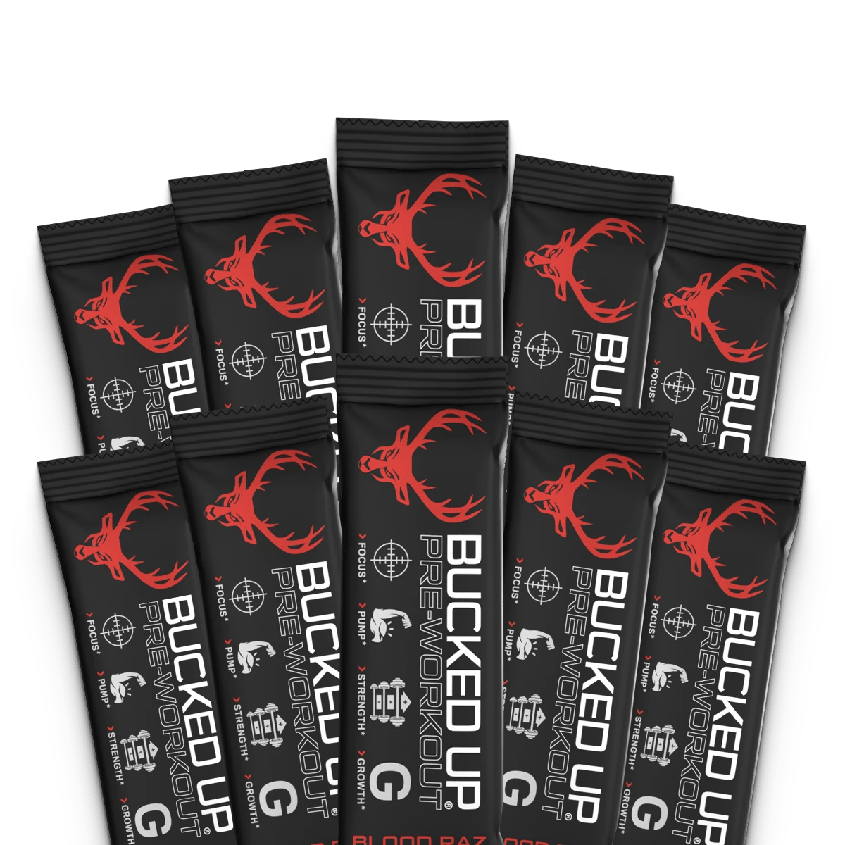 Bucked Up Pre-Workout Stick Packs - Bucked Up