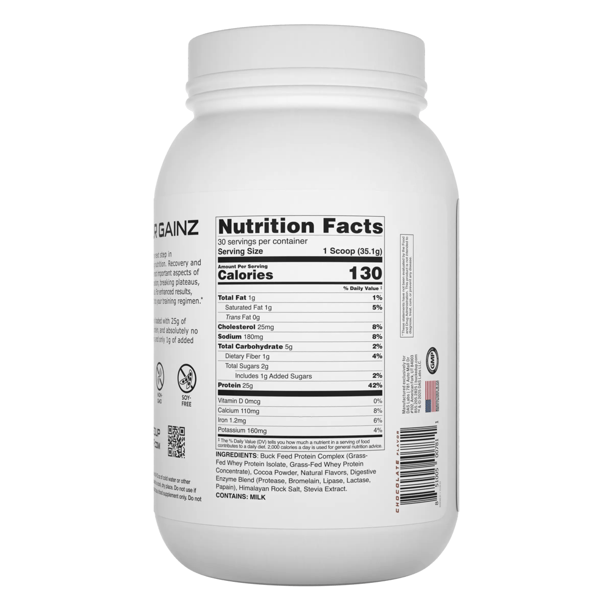 Buck Feed All-Natural Protein - Bucked Up