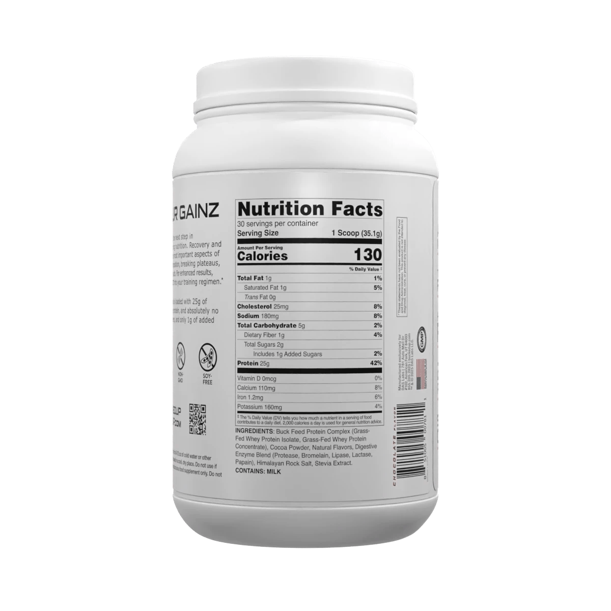 Buck Feed ALL NATURAL Protein - Bucked Up