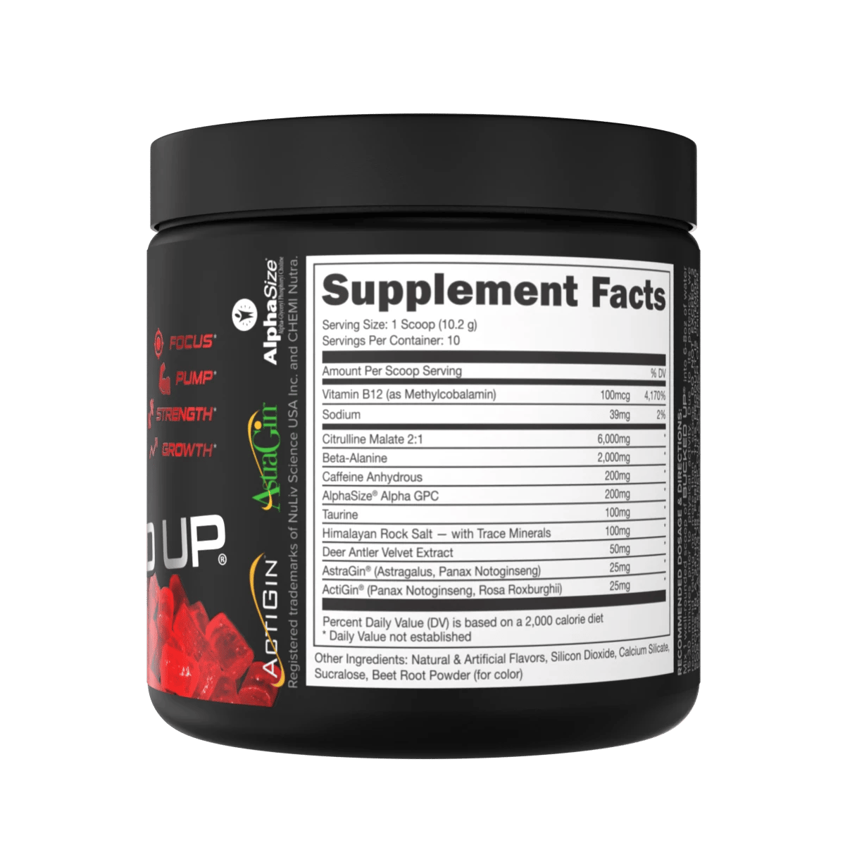 Candy Series Pre-Workout - Single Travel Tub - Bucked Up