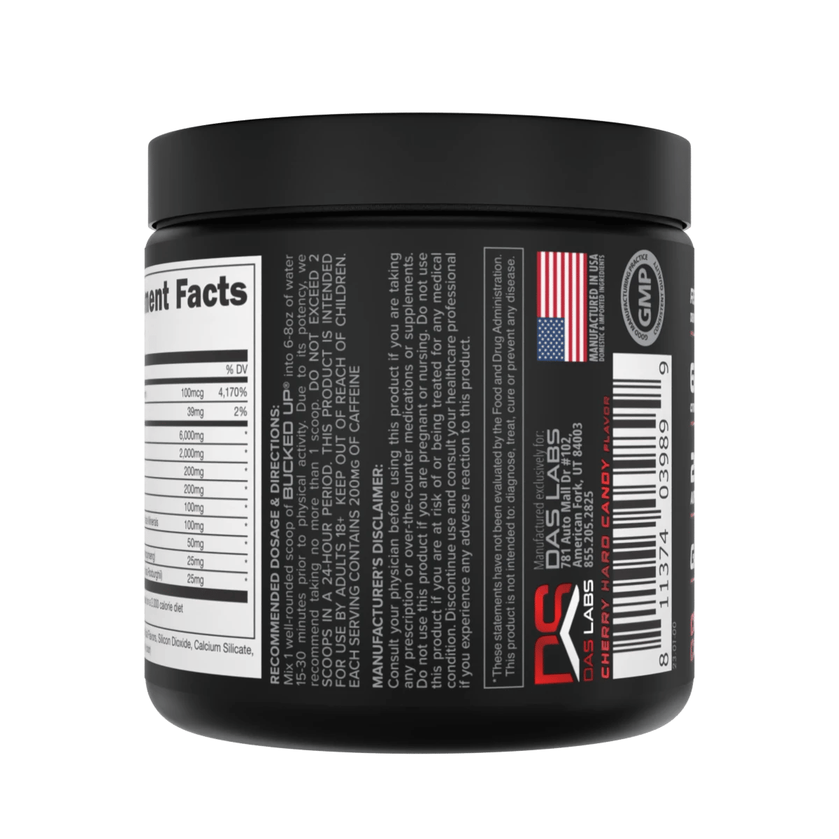 Candy Series Pre-Workout - Single Travel Tub - Bucked Up