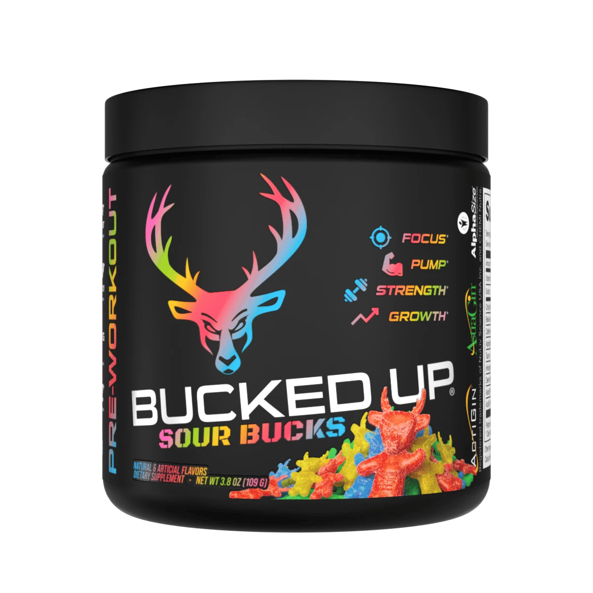 Candy Series Pre-Workout - Single Travel Tub - Bucked Up