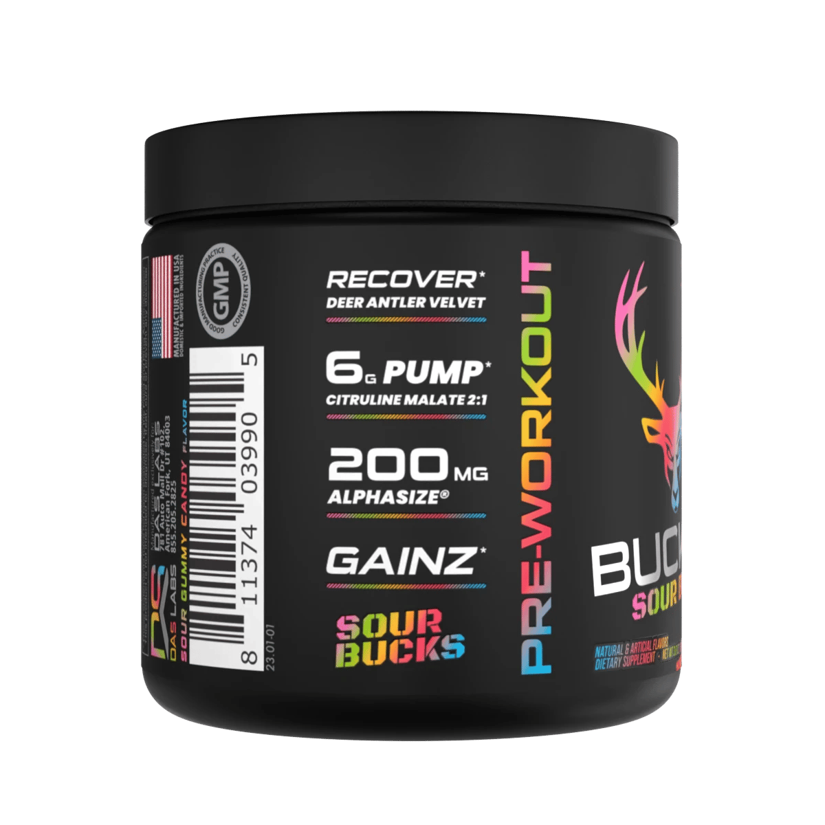 Candy Series Pre-Workout - Single Travel Tub - Bucked Up