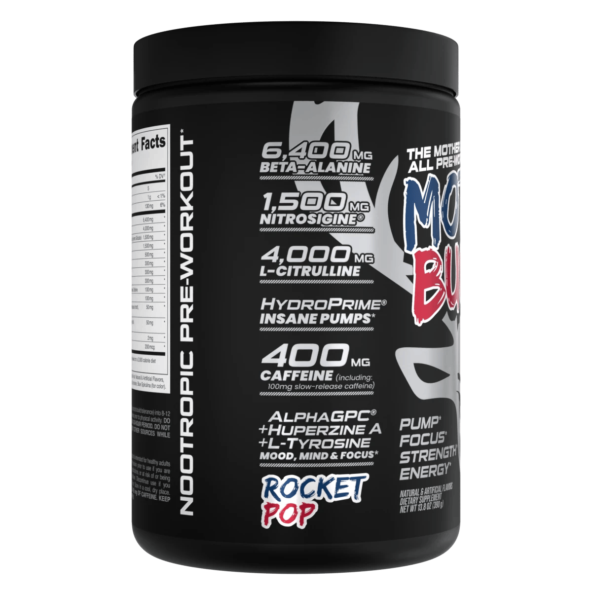 Best Pre-Workout Supplements | 400mg Caffeine Pre-Workout - Bucked Up