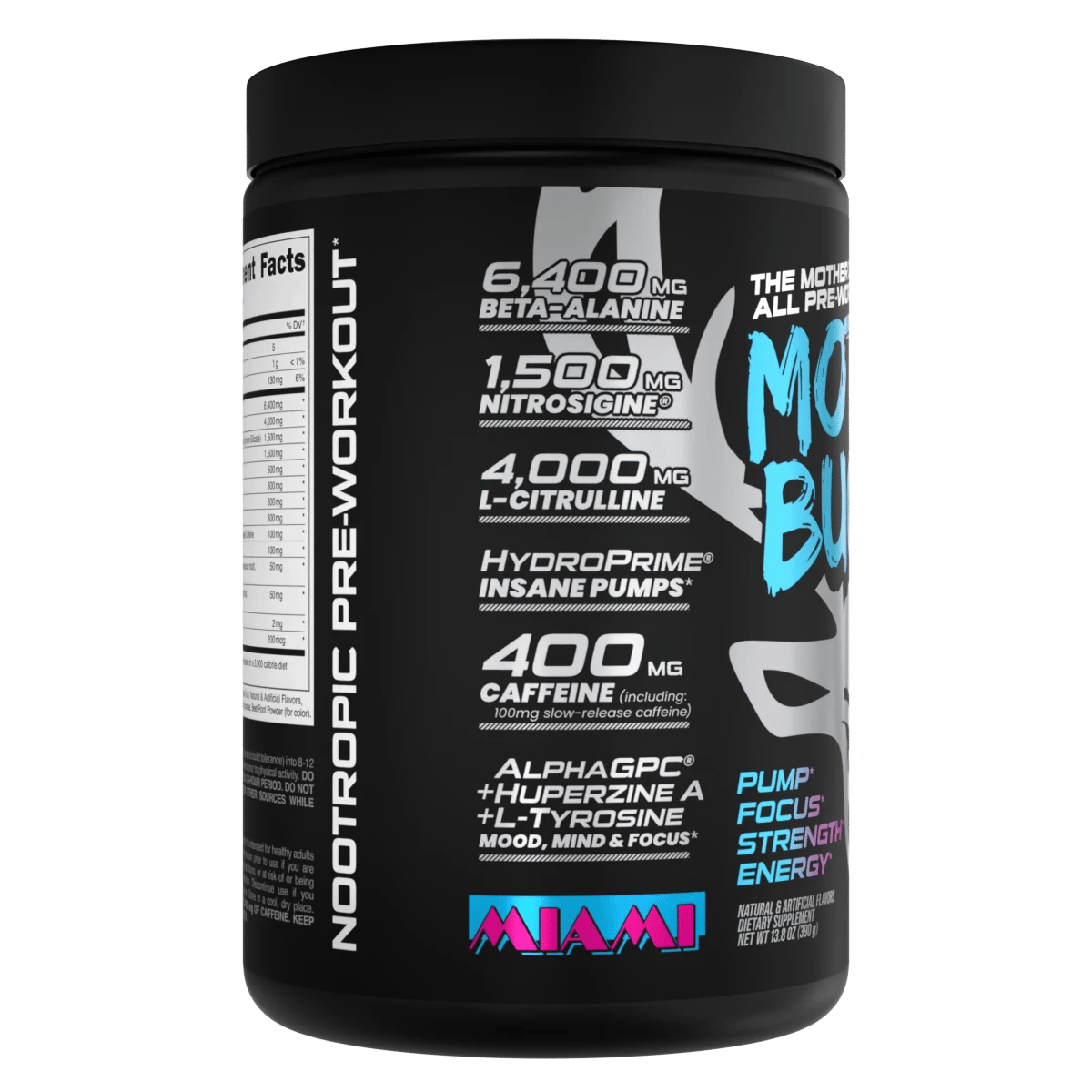 Best Pre-Workout Supplements | 400mg Caffeine Pre-Workout - Bucked Up