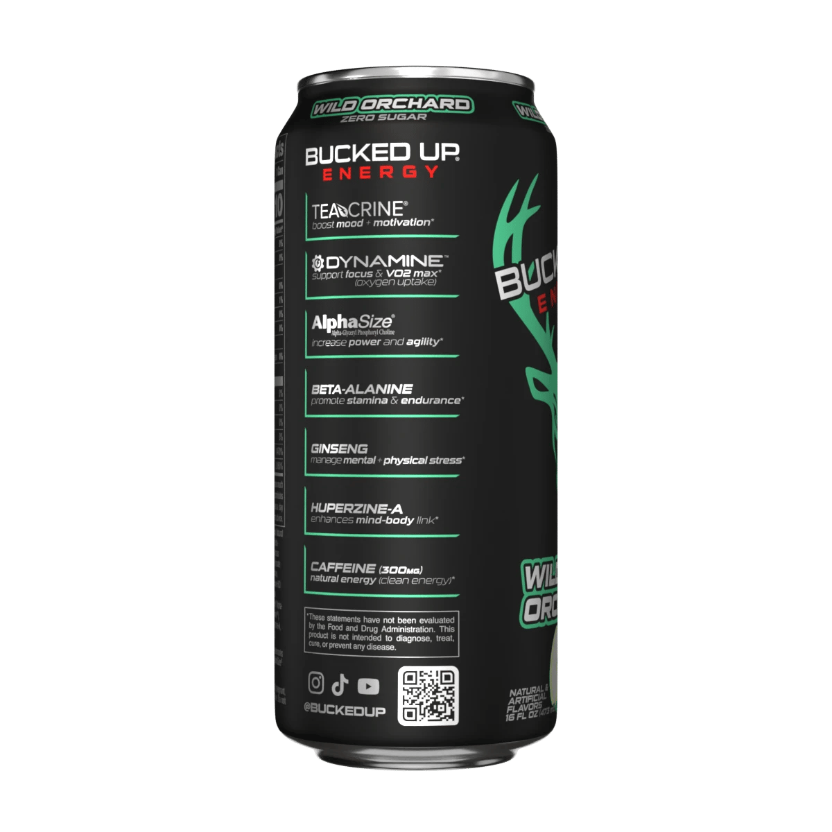 Bucked Up Energy (1 Case / 12 Cans) - Bucked Up