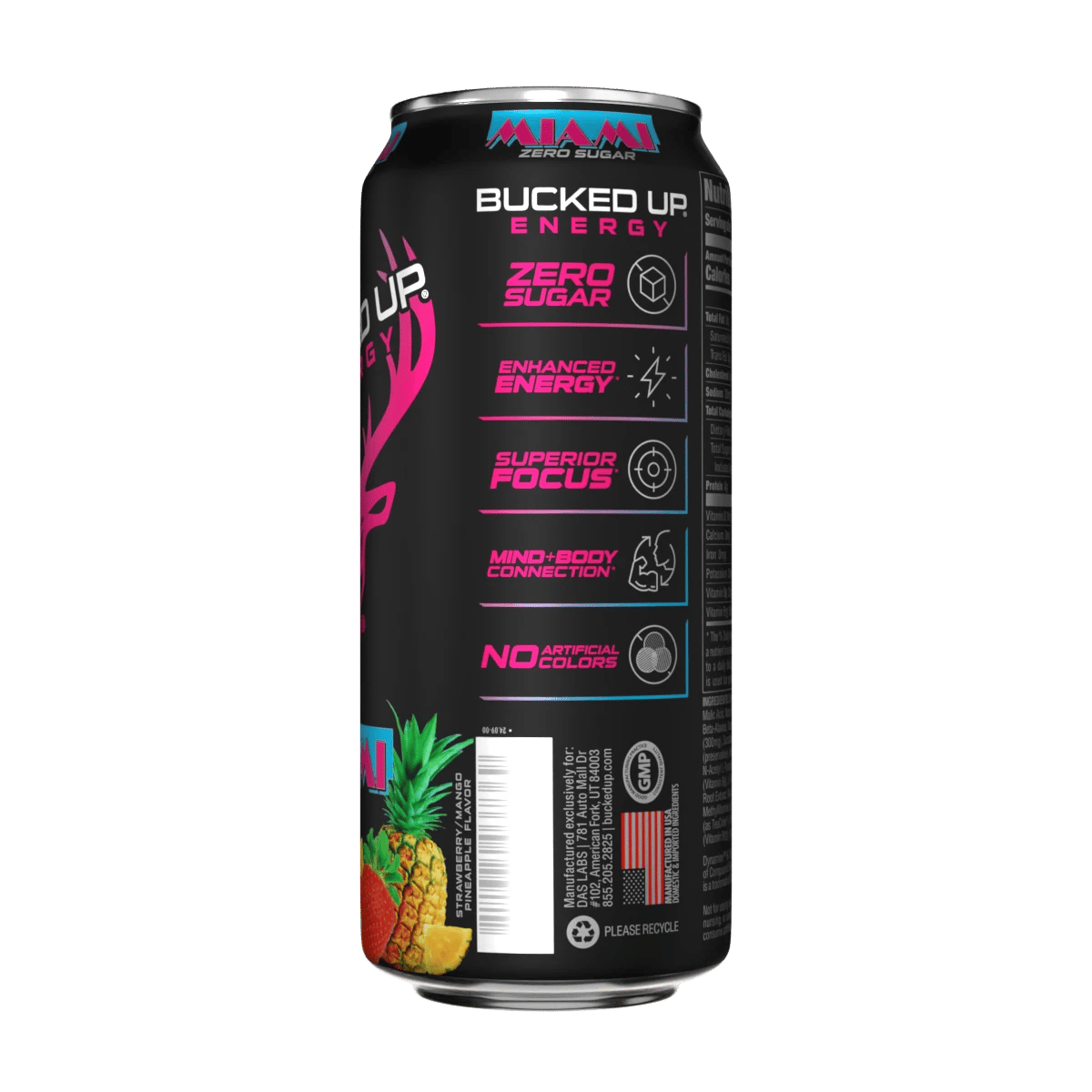 Bucked Up Energy (1 Case / 12 Cans) - Bucked Up