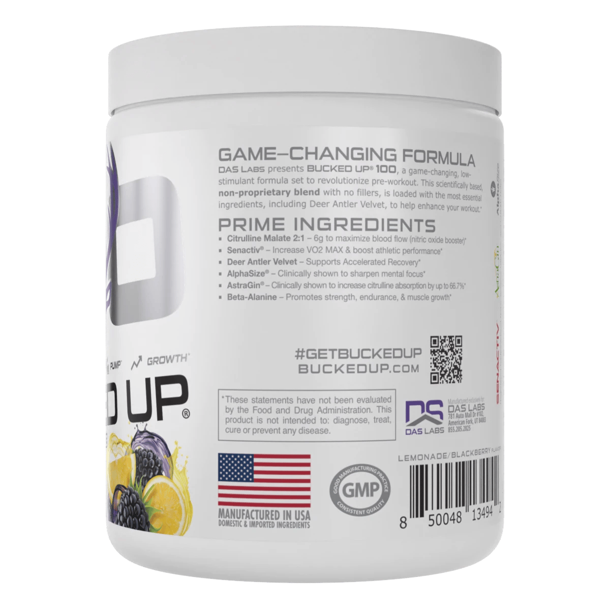 Bucked Up Pre-Workout - 100 Series - Bucked Up