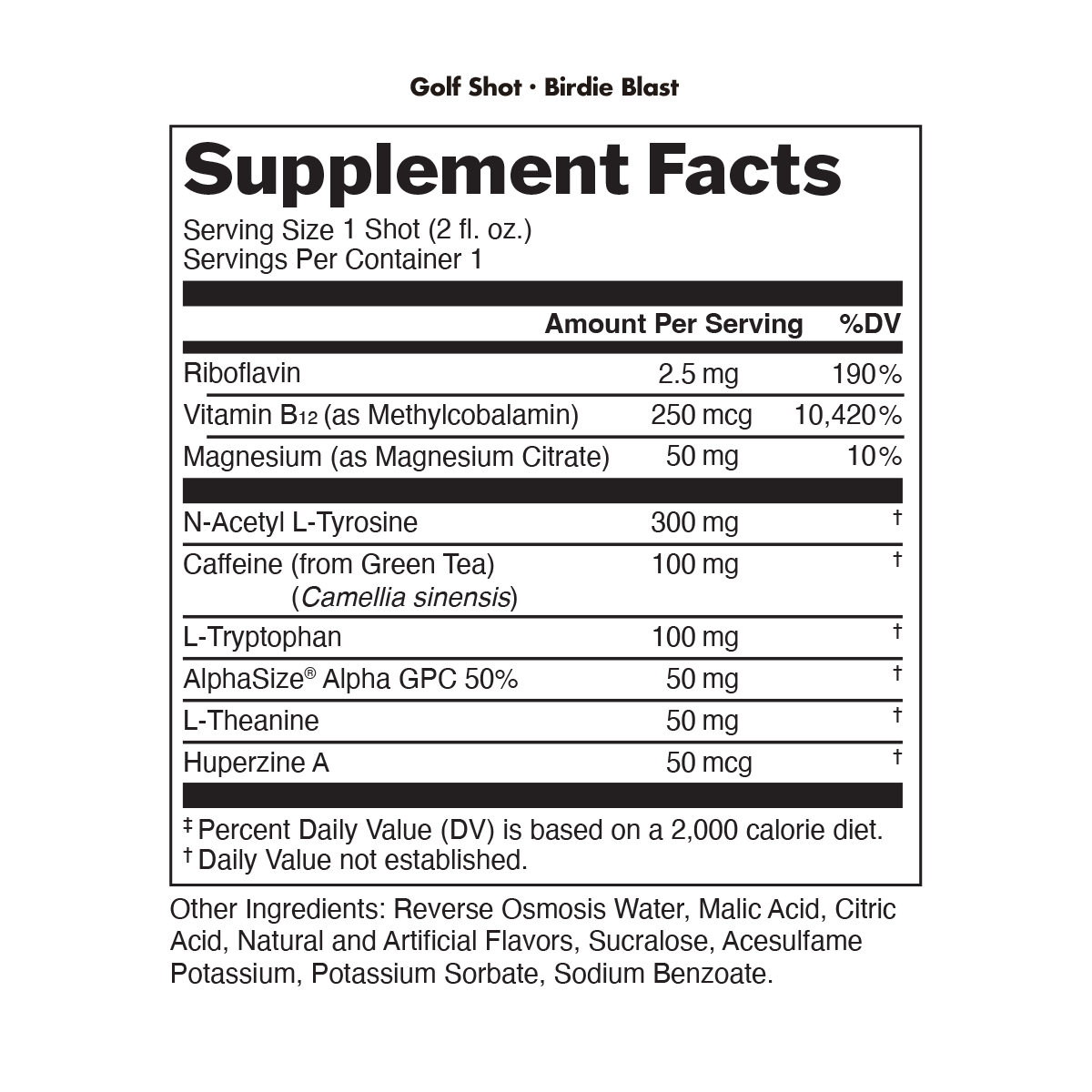 Golf Shots | Best Golf Supplement - Bucked Up