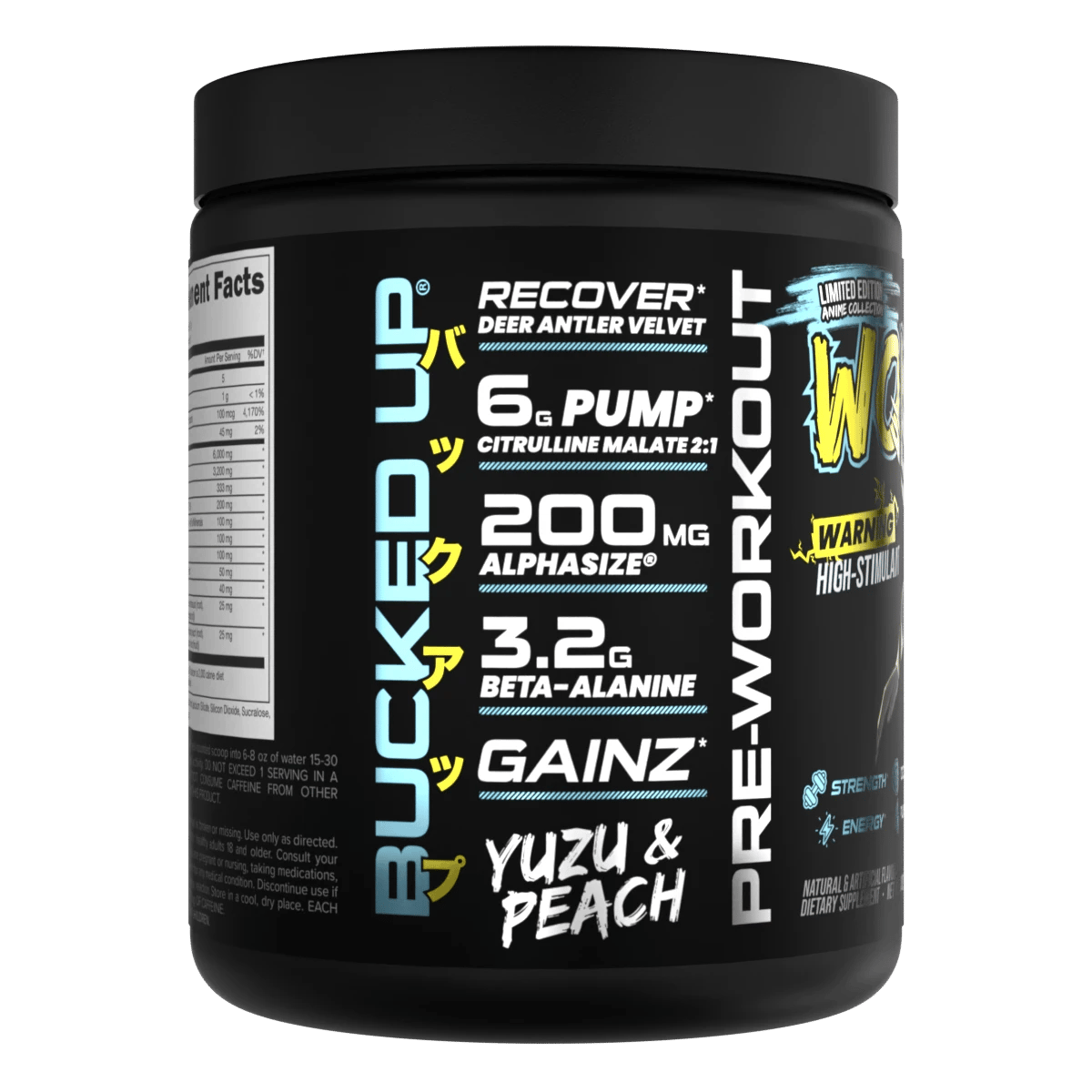 Best Pre-Workout Supplements | High Stimulant Pre-Workout - Bucked Up