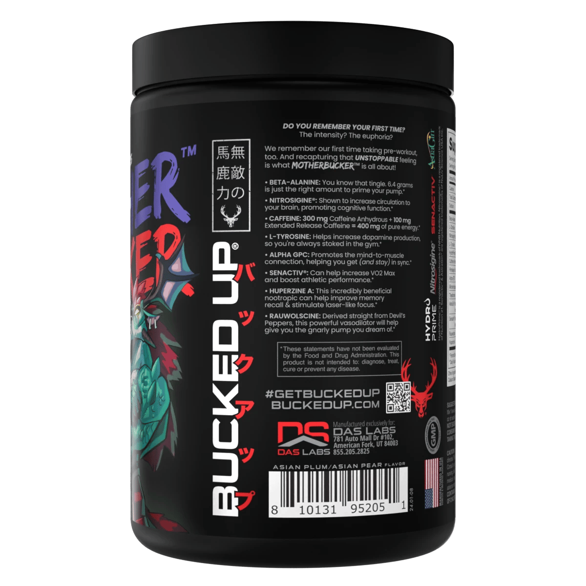 Best Pre-Workout Supplements | 400mg Caffeine Pre-Workout - Bucked Up