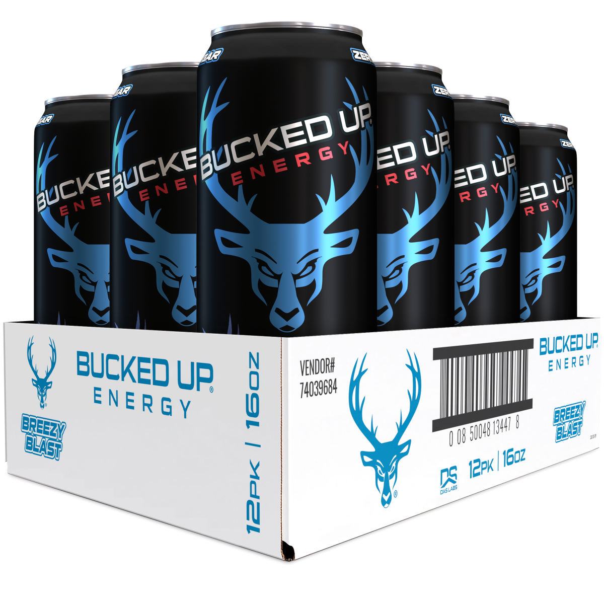 Ambassador Special / Bucked Up Energy 4 Cases / 48 Cans - Bucked Up