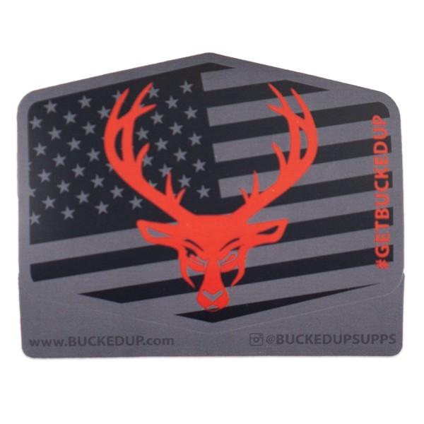 Bucked Up Sticker - Bucked Up