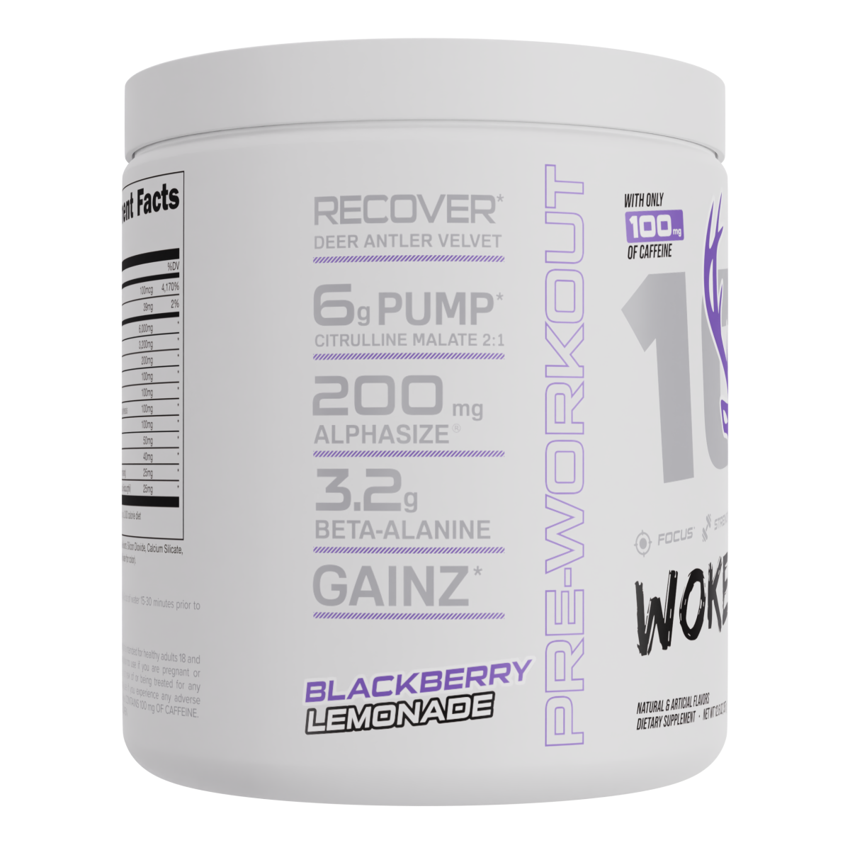 WOKE AF Pre-Workout - 100 Series - Bucked Up