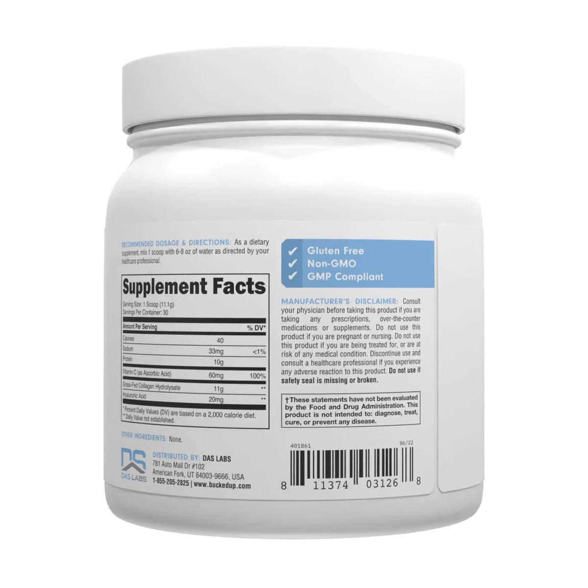 Collagen Peptides | Best Collagen Peptides Supplement - Bucked Up