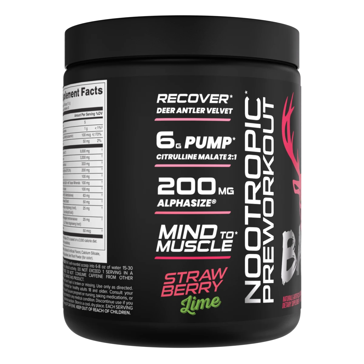 BAMF High Stimulant Nootropic Pre-Workout - Bucked Up