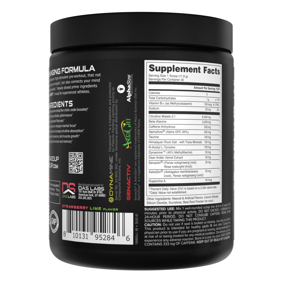 BAMF High Stimulant Nootropic Pre-Workout - Bucked Up