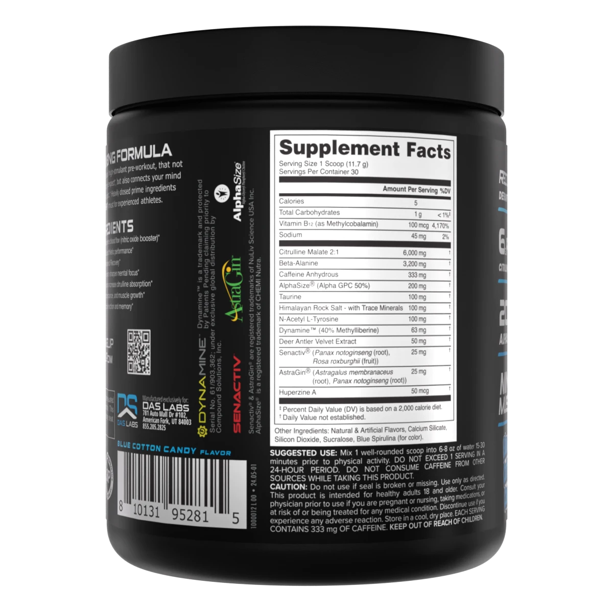 BAMF High Stimulant Nootropic Pre-Workout - Bucked Up