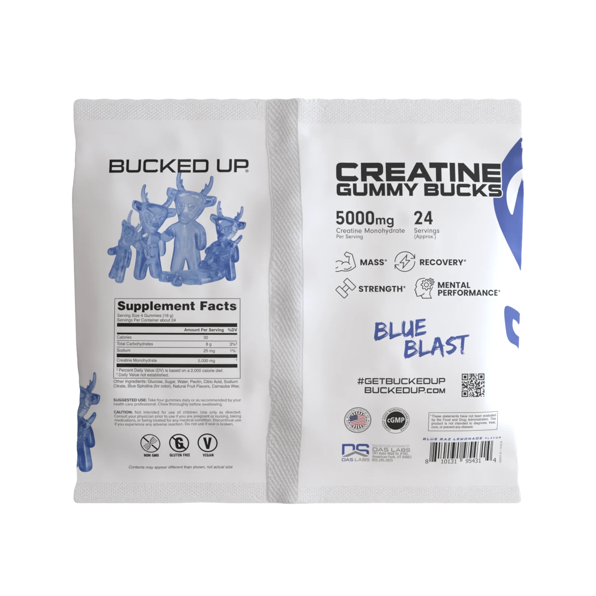 Creatine Gummies | Best Creatine Supplement for Muscle Growth & Recovery - Bucked Up
