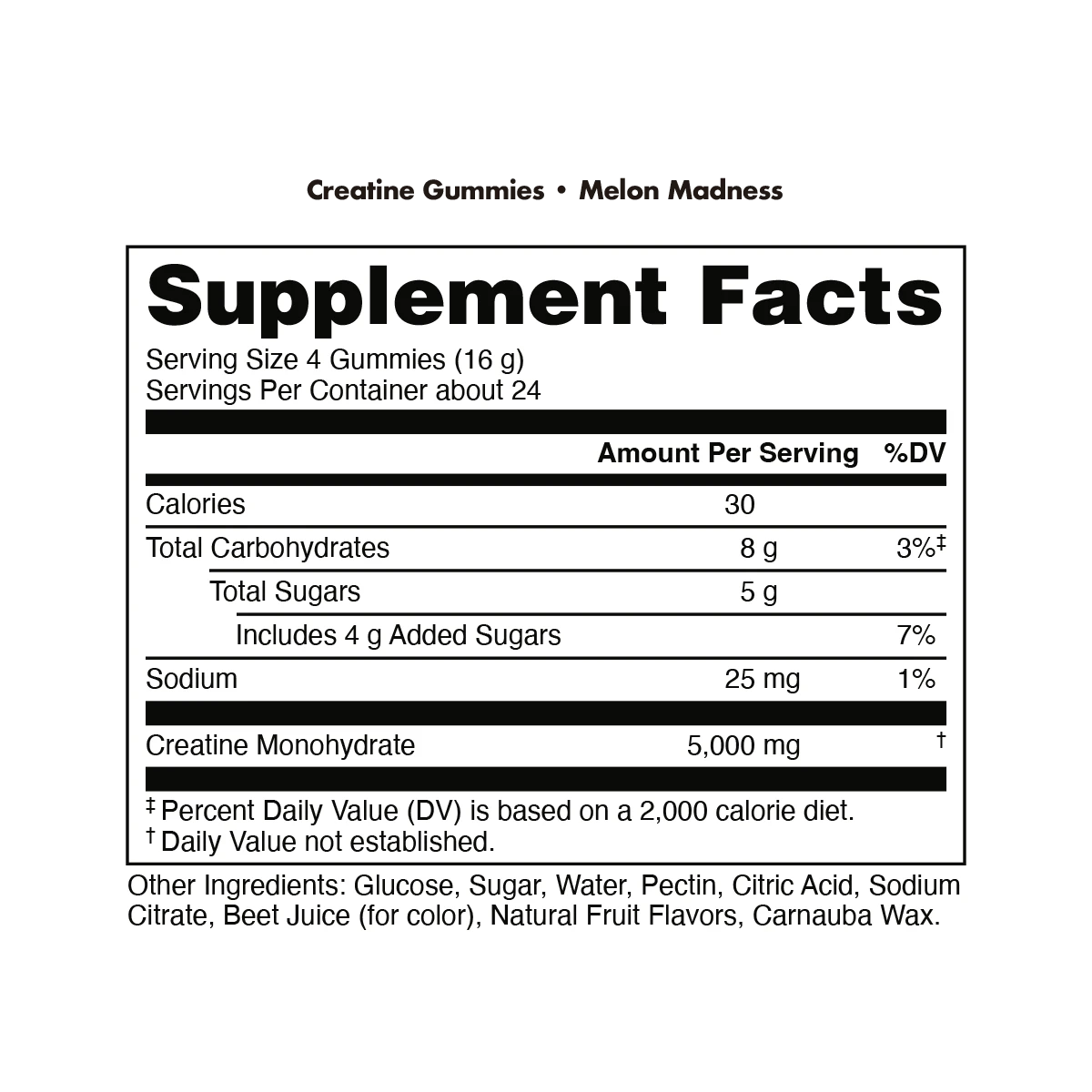 Creatine Gummies | Best Creatine Supplement for Muscle Growth ...