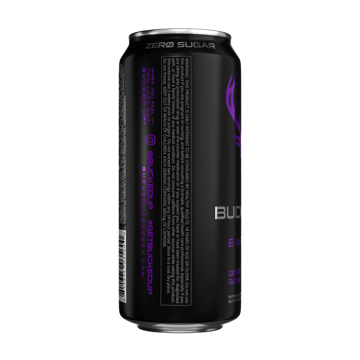 Bucked Up Energy (1 Case / 12 Cans) - Bucked Up