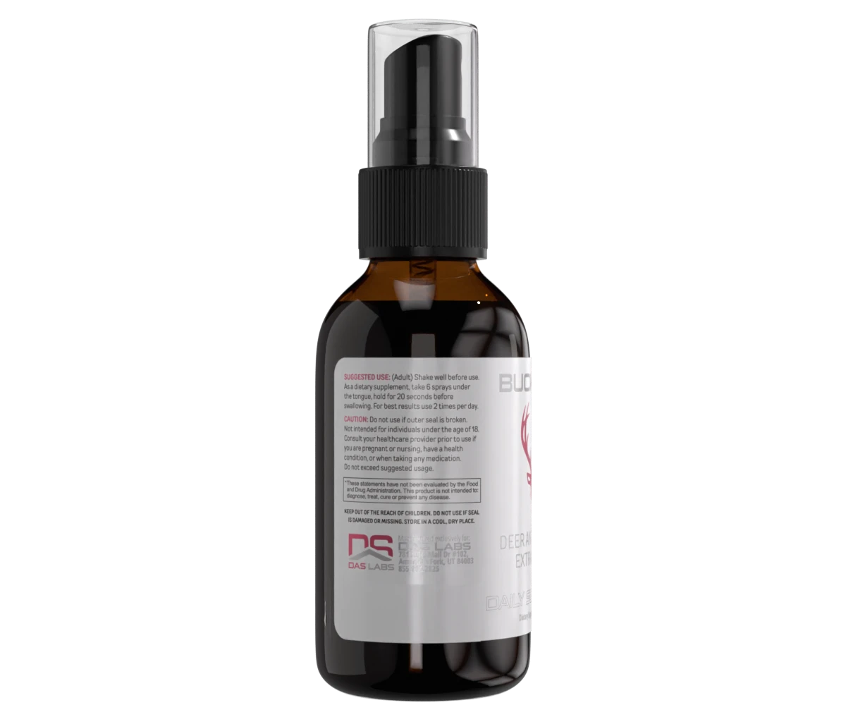 #1 Deer Antler Velvet Spray on the Market - BuckedUp.com - Bucked Up