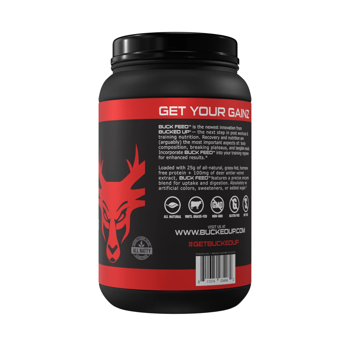 Buck Feed ALL NATURAL Protein - Bucked Up