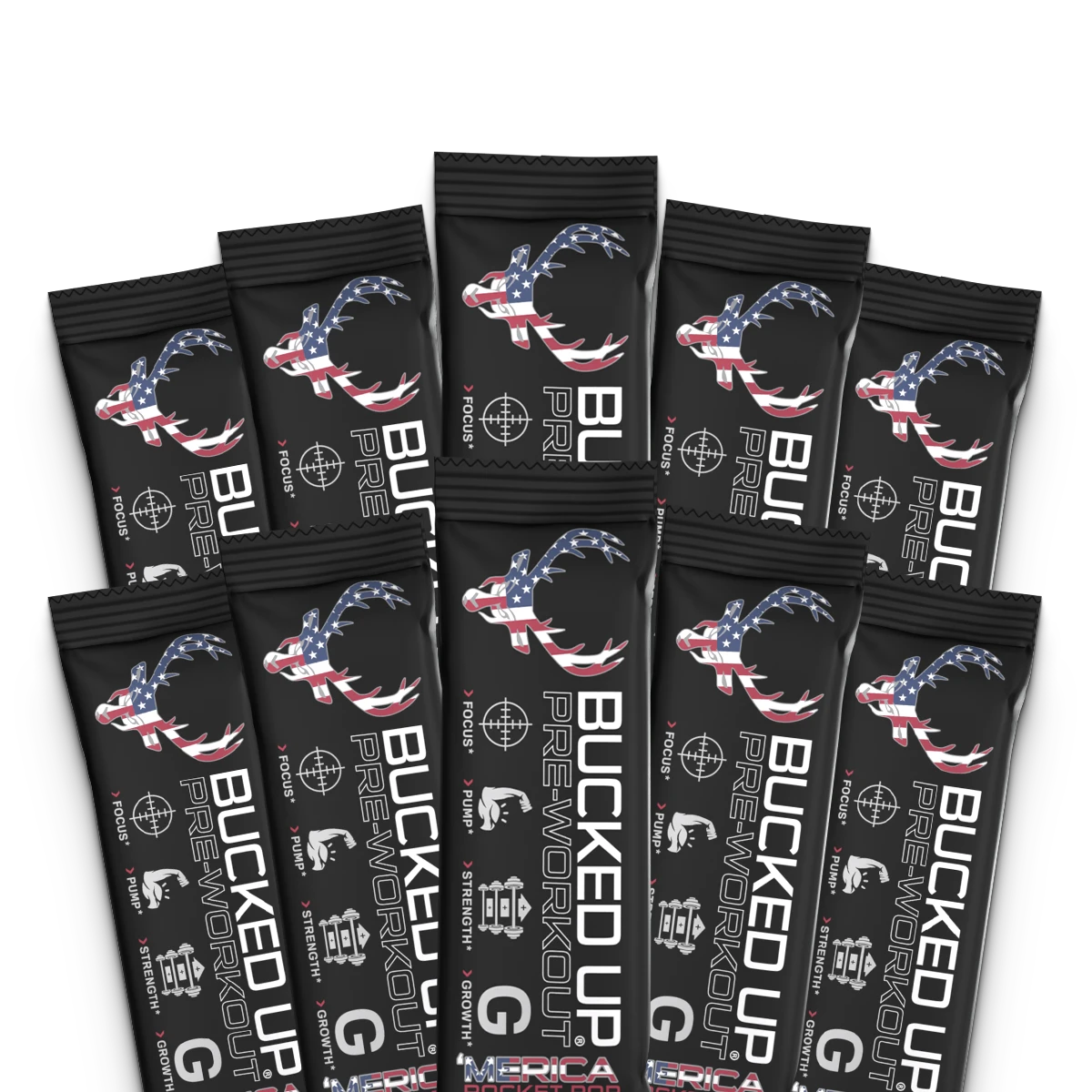 Bucked Up Pre-Workout Stick Packs - Bucked Up