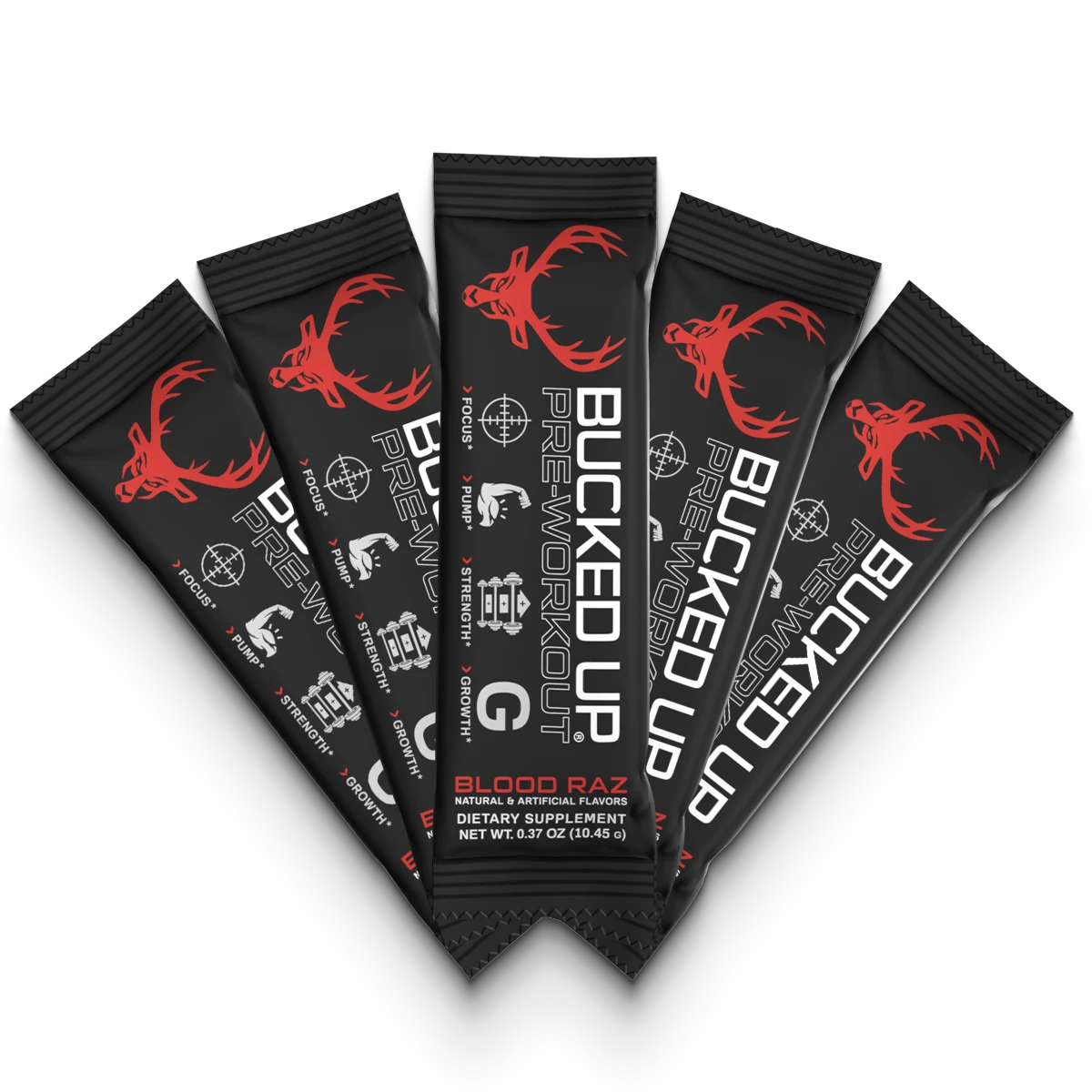 Bucked Up Pre-Workout Stick Packs - Bucked Up