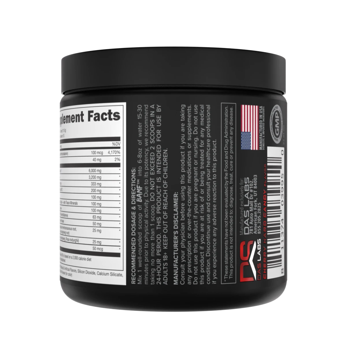 Candy Series Pre-Workout - Single Travel Tub - Bucked Up