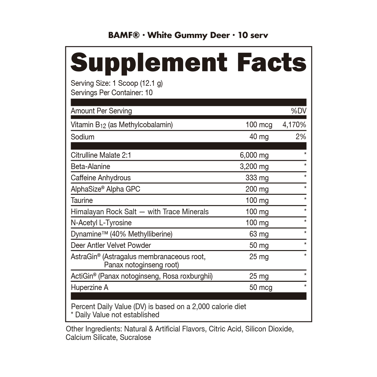 Candy Series Pre-Workout - Single Travel Tub - Bucked Up