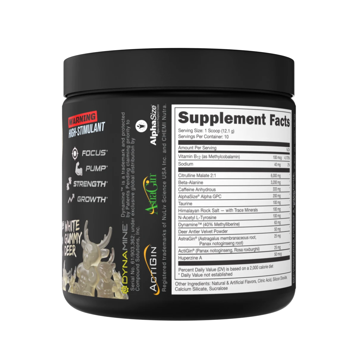 Candy Series Pre-Workout - Single Travel Tub - Bucked Up