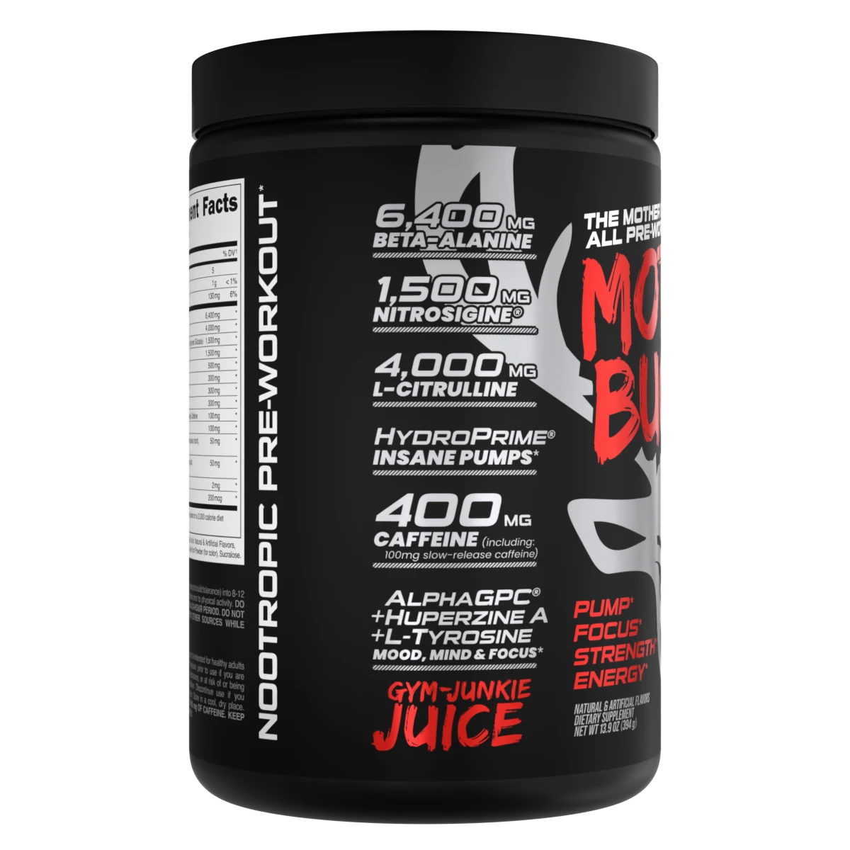 Best Pre-Workout Supplements | 400mg Caffeine Pre-Workout - Bucked Up